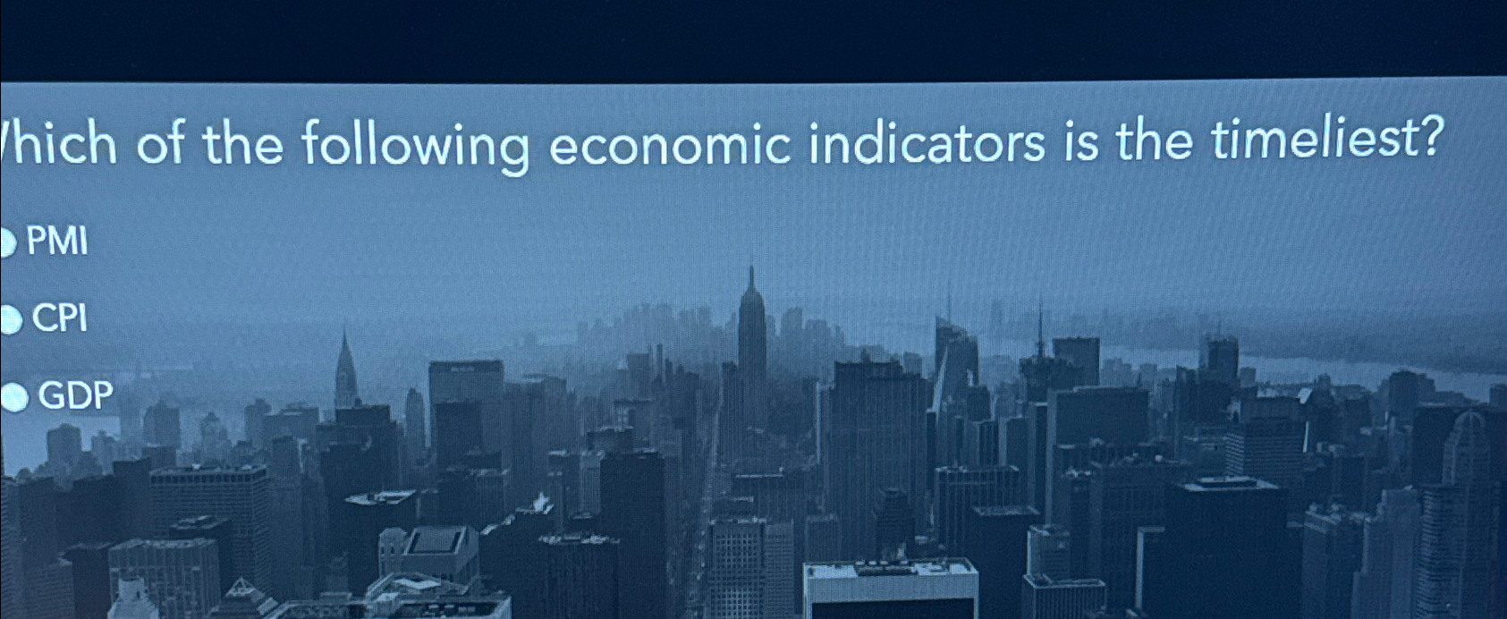 Solved hich of the following economic indicators is the | Chegg.com Solved hich of the following economic indicators is the | Chegg.com