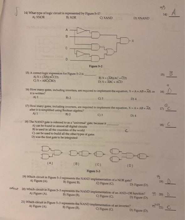 Solved TRUE/FALSE. Write 'T' if the statement is true and | Chegg.com