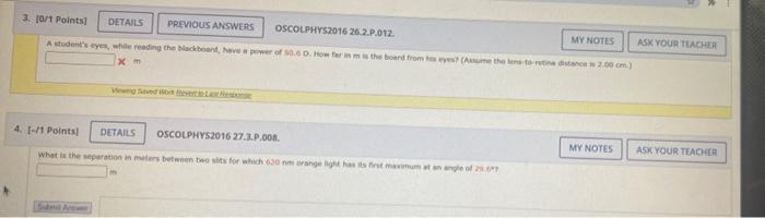 Solved 3 10 1 Points Details Previous Answers Oscolphys2016