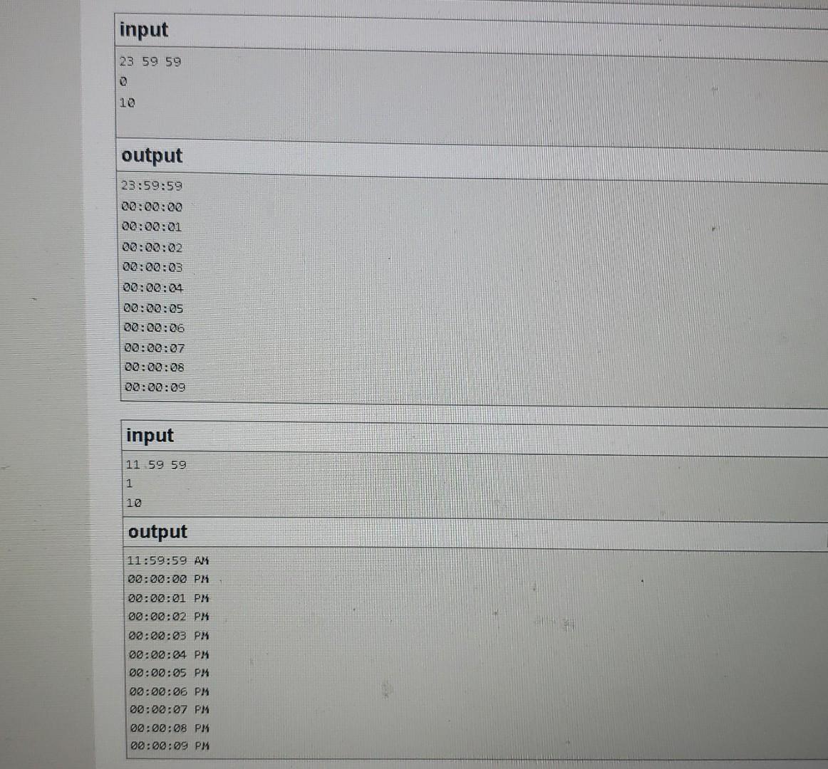 Solved Design a basic clock class which can show timing and | Chegg.com