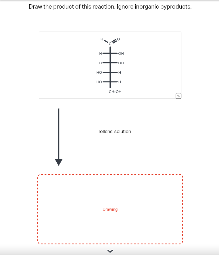Solved Draw the product of this reaction. Ignore inorganic | Chegg.com