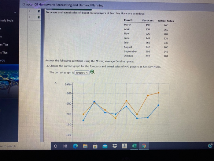 Solved Chapter 09 Homework: Forecasting and Demand Planning | Chegg.com