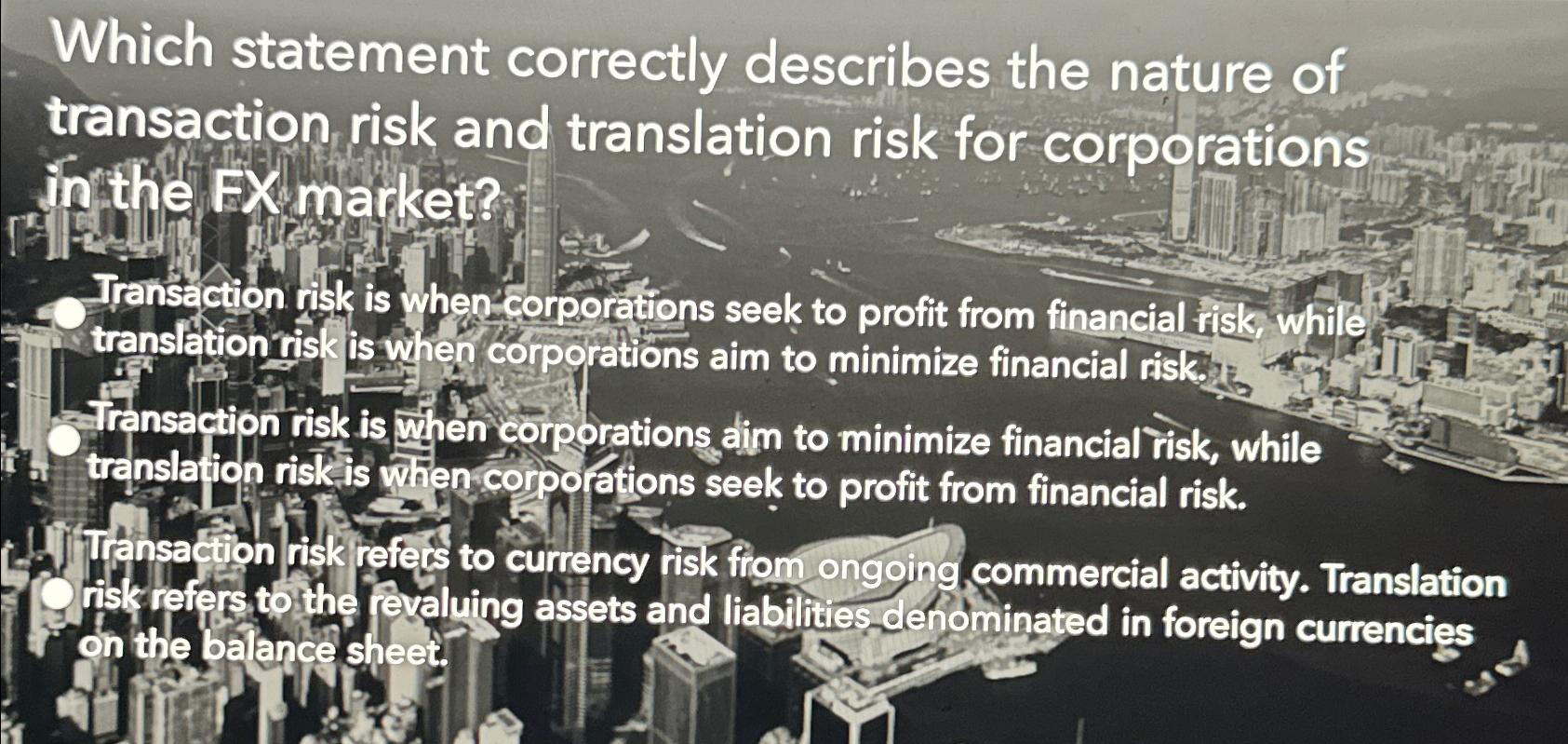 Solved Which statement correctly describes the nature of | Chegg.com