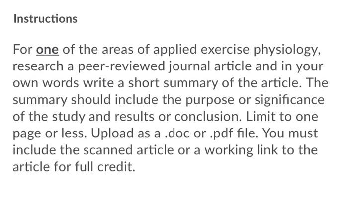 Solved Instructions For one of the areas of applied exercise | Chegg.com