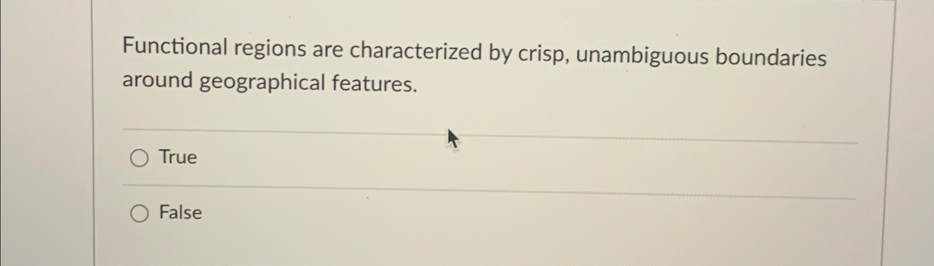 Solved Functional regions are characterized by crisp, | Chegg.com