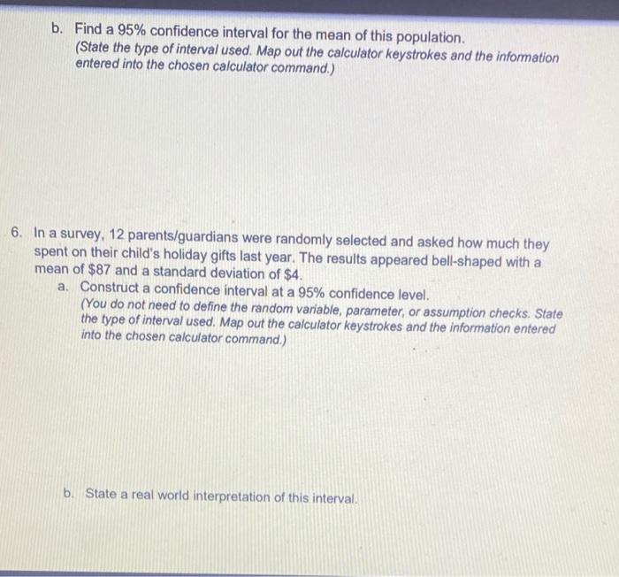 Solved 1. Suppose you compute a confidence interval with a | Chegg.com