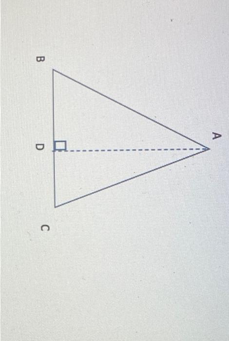 Solved The length of BD=26. Angle B=49∘ and angle C=63∘. (a) | Chegg.com