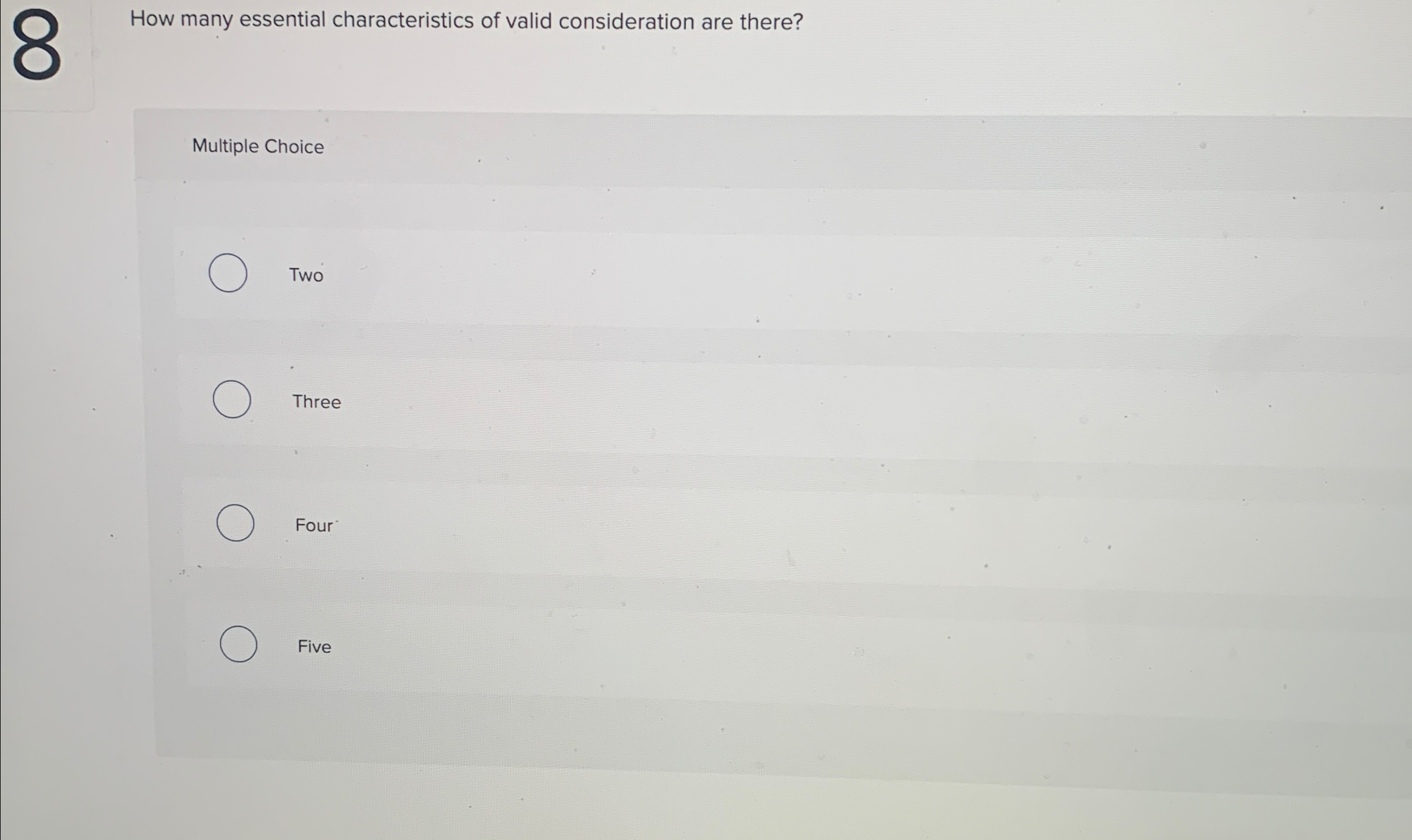 Solved How many essential characteristics of valid | Chegg.com