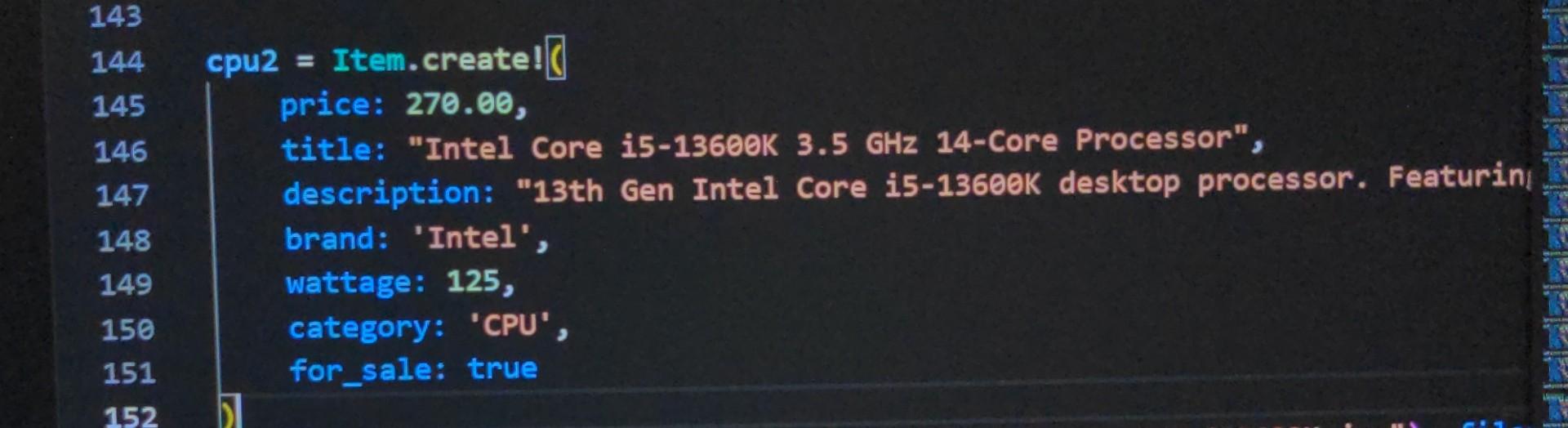 Solved Ruby on Rails question. Im making a little e-commerce | Chegg.com