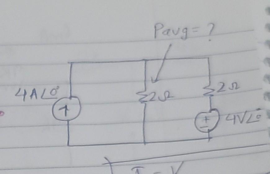 Solved calculate average power for 2ohm resistor only and | Chegg.com