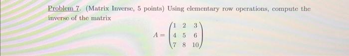 Solved Problem 1. (Matrix Factorization) Recall that in | Chegg.com
