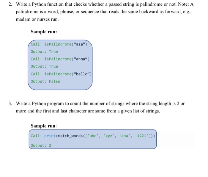 Solved Python Programming 2 Write A Python Function That