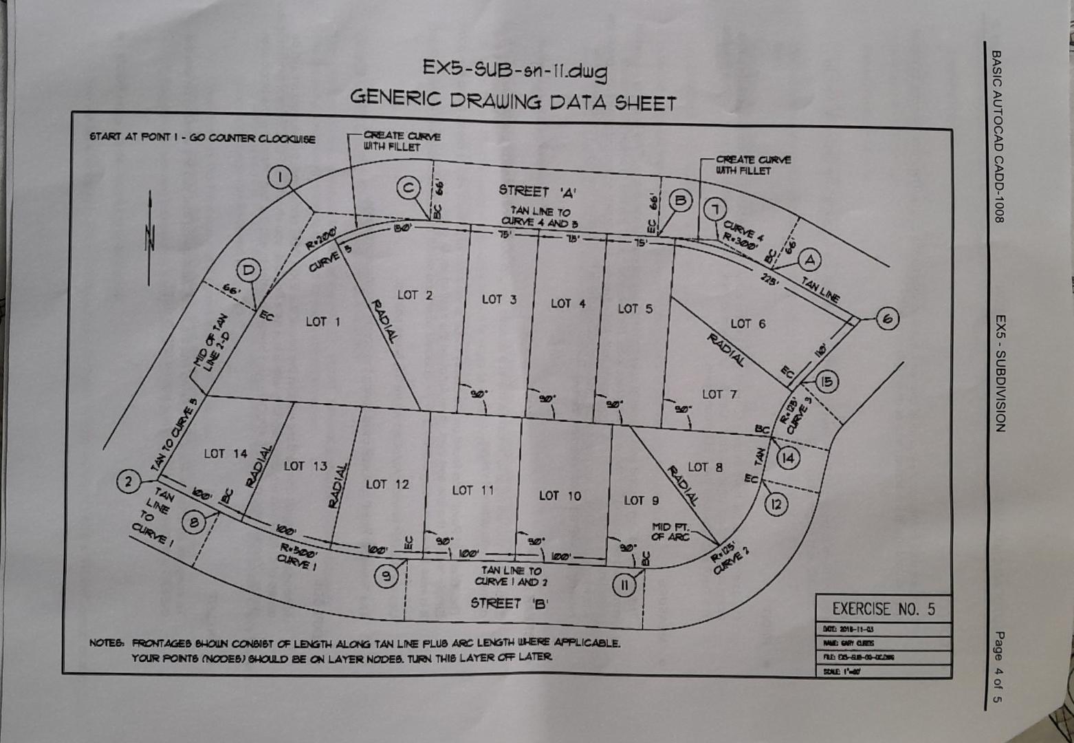 Drawing Flle Name: EX5-SUB-sn-ii where sn is your two | Chegg.com