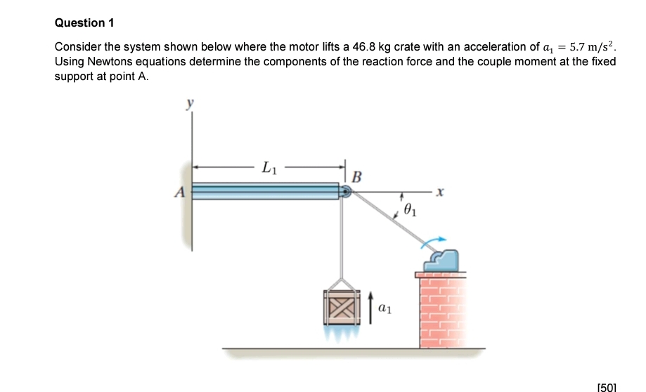 Solved Question 1Consider the system shown below where the | Chegg.com