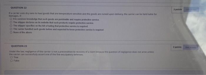 Solved The tem shipper insofar as the law provises that the | Chegg.com