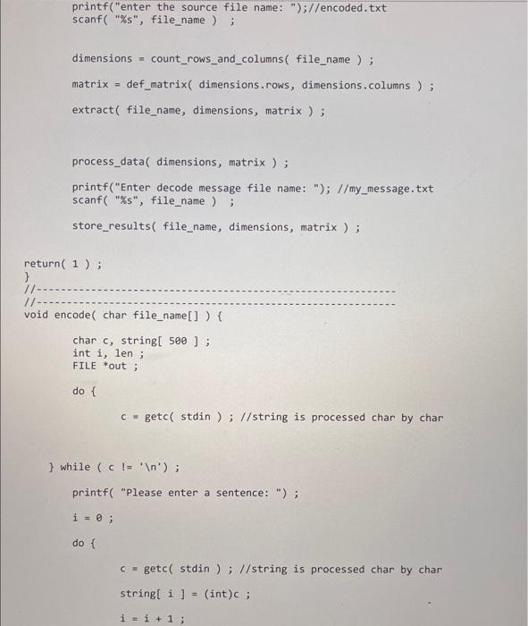Solved can someone please format this from C to C++ must | Chegg.com