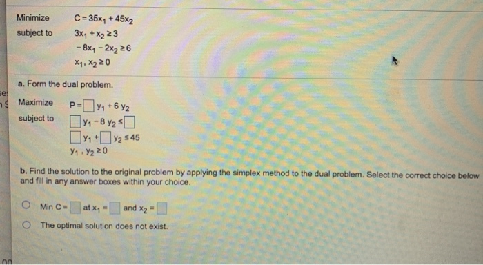Solved P 30x 40x2 Maximize Solve the linear programming | Chegg.com