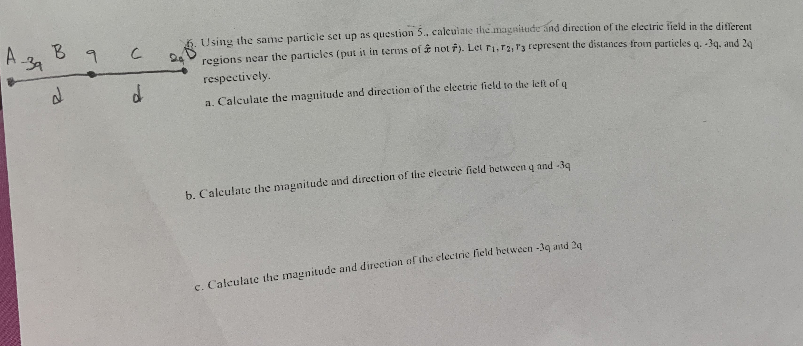 Solved Using the same particle set up as question 5 .. | Chegg.com