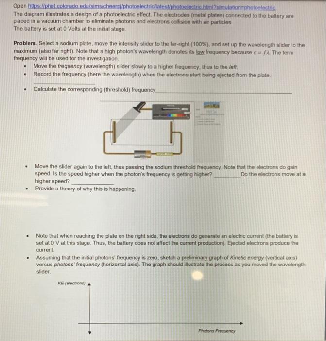 Solved Part C. The concept of work function (electrons | Chegg.com