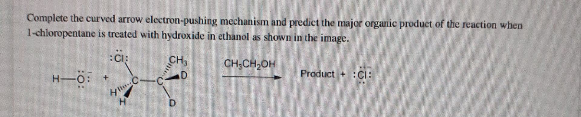 Solved Complete the curved arrow electron-pushing mechanism | Chegg.com