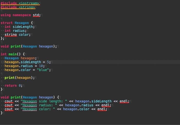 Solved includausiostreaman tintudamstring using namespace | Chegg.com