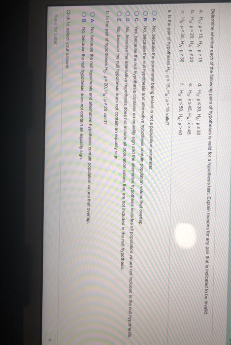 Solved Determine whether each of the following pairs of | Chegg.com