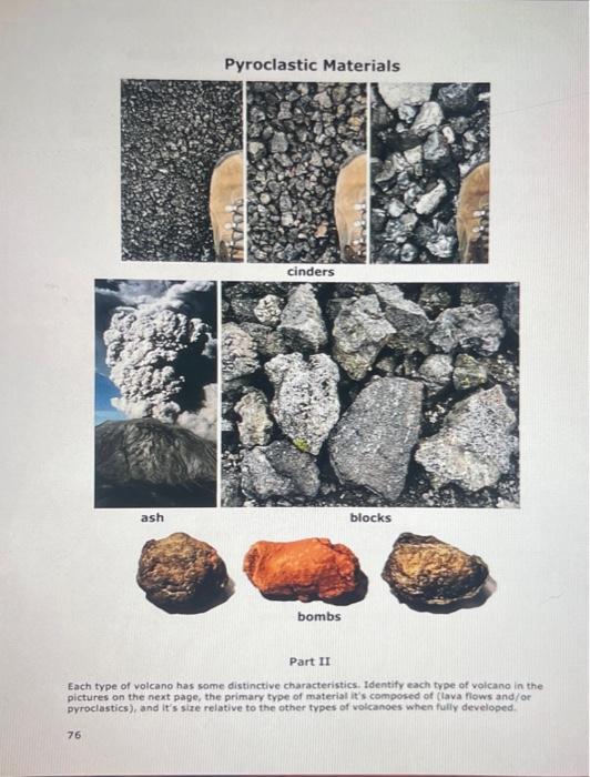 Solved Lab 14: Volcanoes and Other Igneous Features | Chegg.com