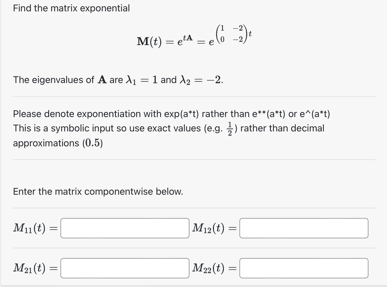 Solved Find the matrix | Chegg.com