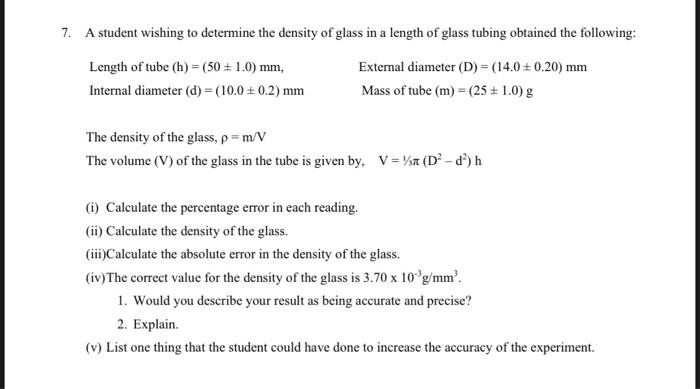 Solved 8. If, L=qt(c−b)d2, Given: | Chegg.com