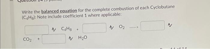 Solved Write the balanced equation for the complete | Chegg.com