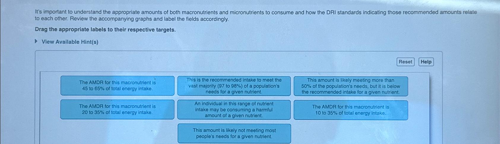 Solved It's important to understand the appropriate amounts | Chegg.com
