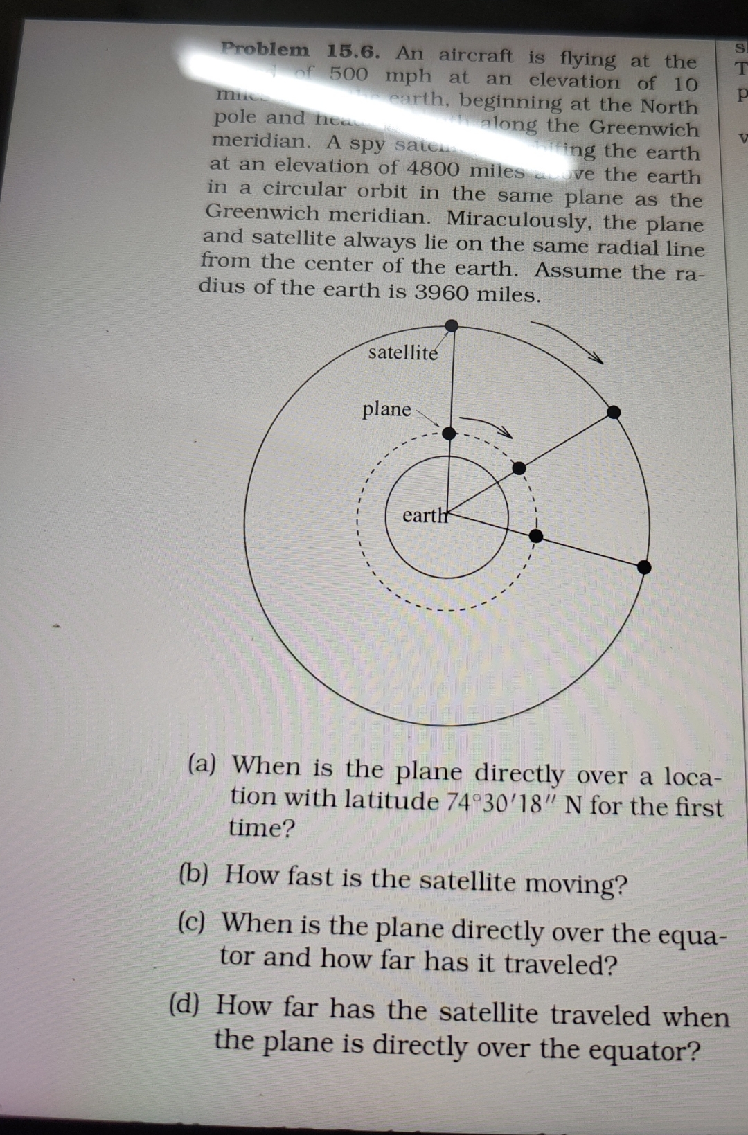 Solved Problem 15.6. ﻿An aircraft is flying at the 500 ﻿mph | Chegg.com