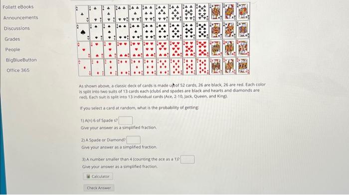 Solved Follett eBooks Announcements Discussions Grades | Chegg.com