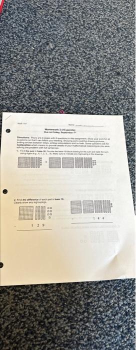 Solved Math 181 Directions: There are 2 pages with 6 | Chegg.com
