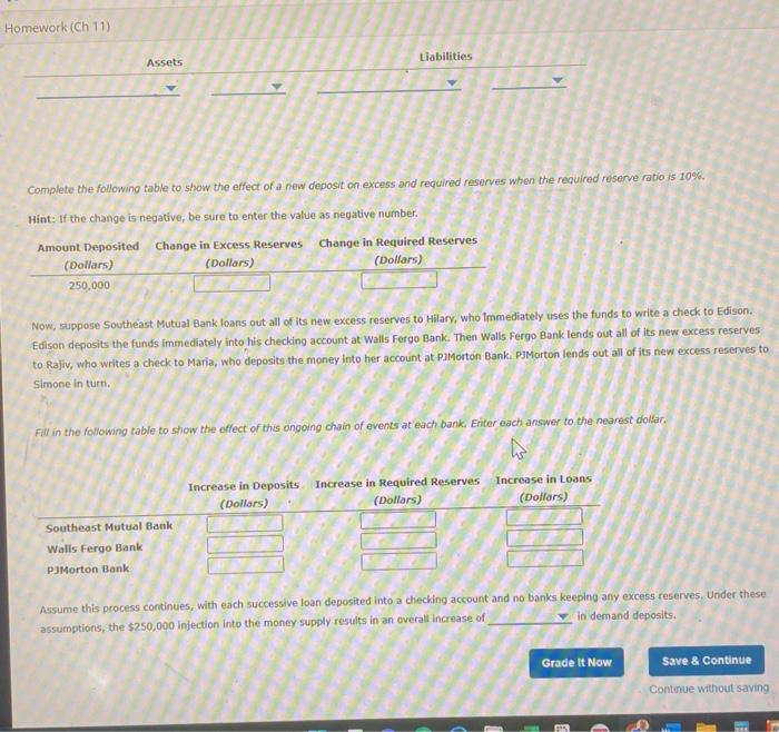 Solved Suppose Southeast Mutual Bank, Walls Fergo Bank, and | Chegg.com