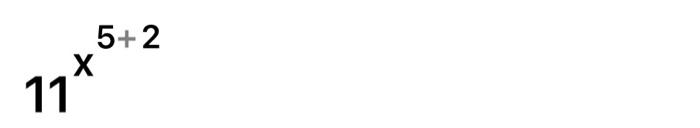 Solved 11x5+2 | Chegg.com