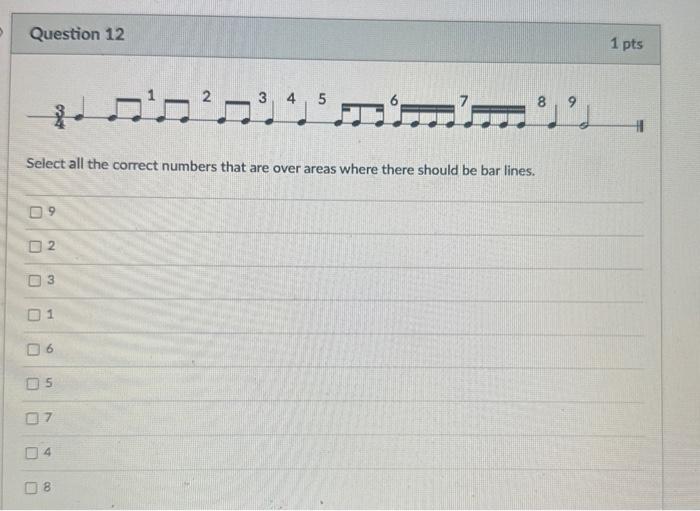 Please choose the correct duration symbol that would | Chegg.com