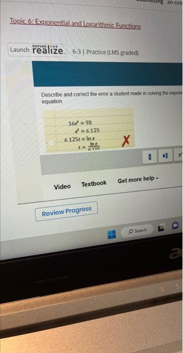 Solved Describe and correct the error a student made in | Chegg.com
