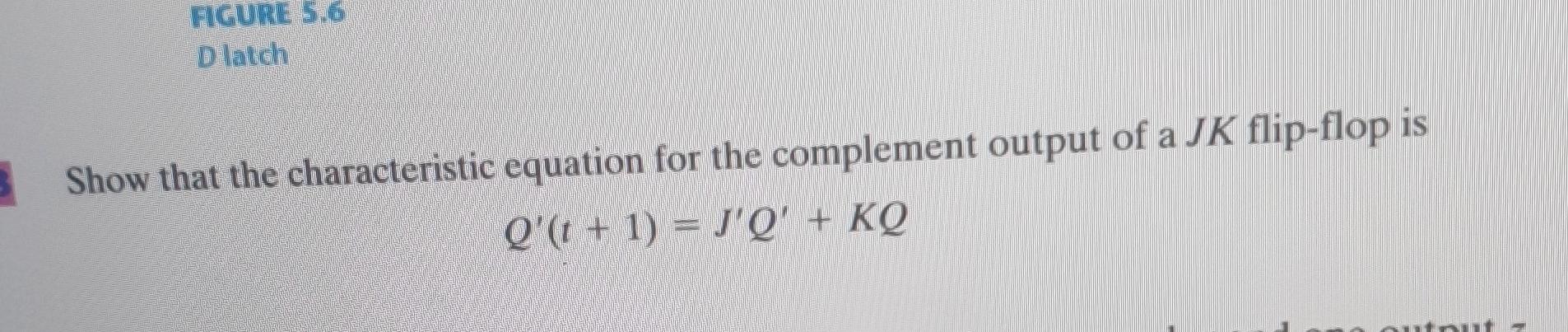 Solved Show that the characteristic equation for the | Chegg.com
