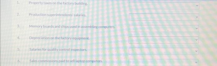Solved Gala Company is a manufacturer of laptop computers. | Chegg.com
