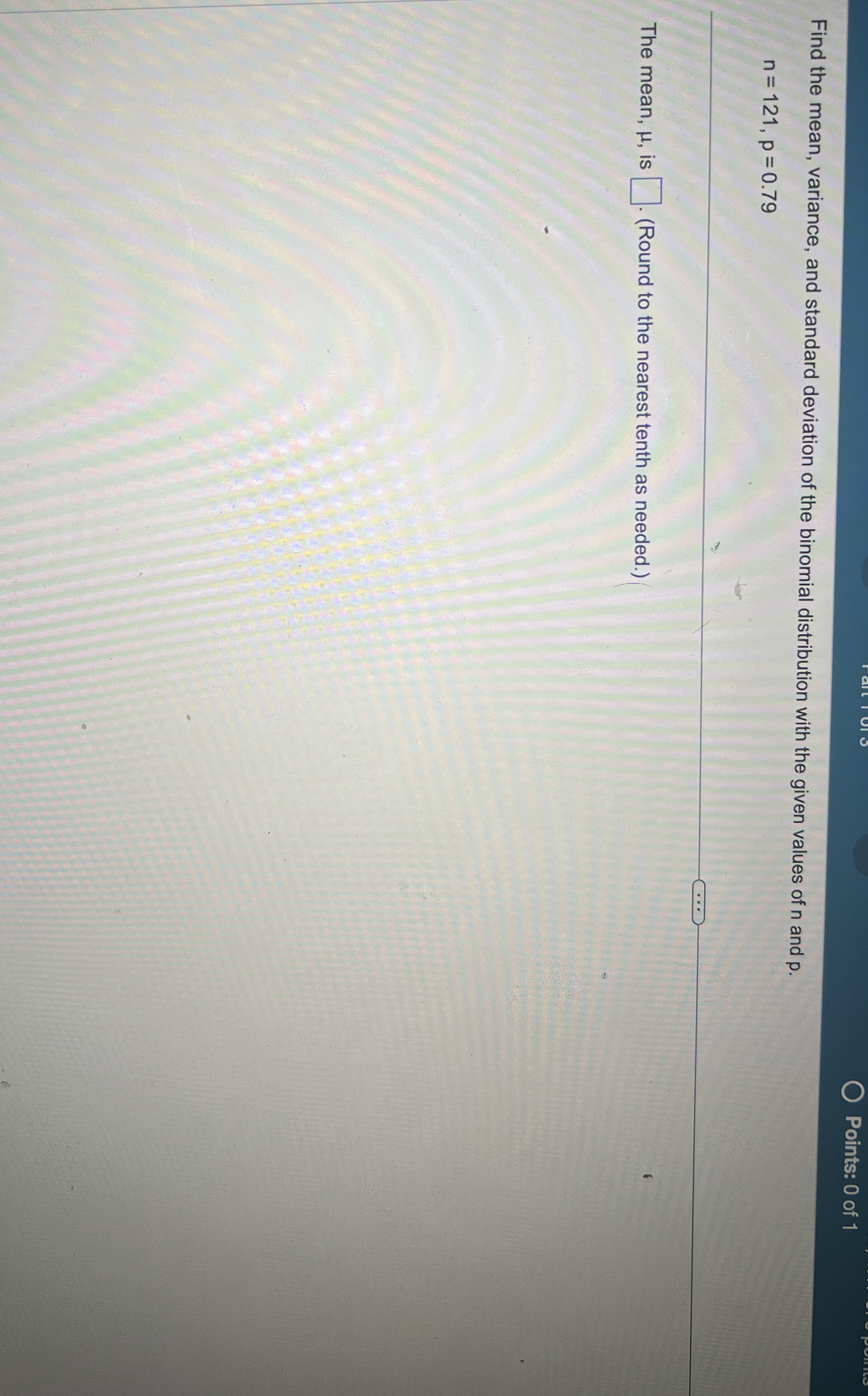 Solved Find the mean, variance, and standard deviation of | Chegg.com