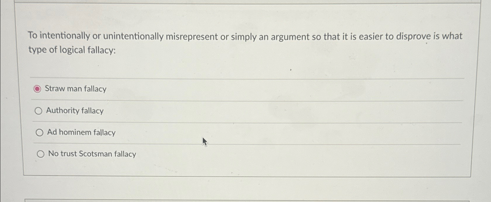 Solved To intentionally or unintentionally misrepresent or | Chegg.com