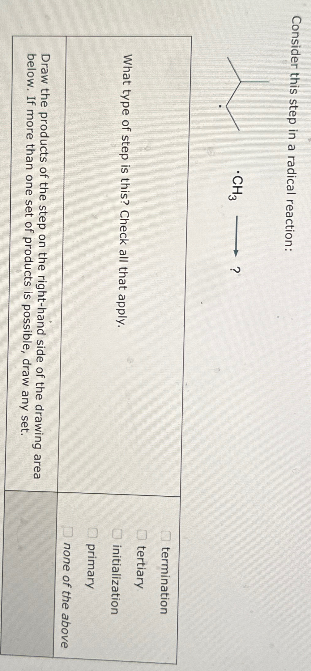 Solved Consider this step in a radical | Chegg.com