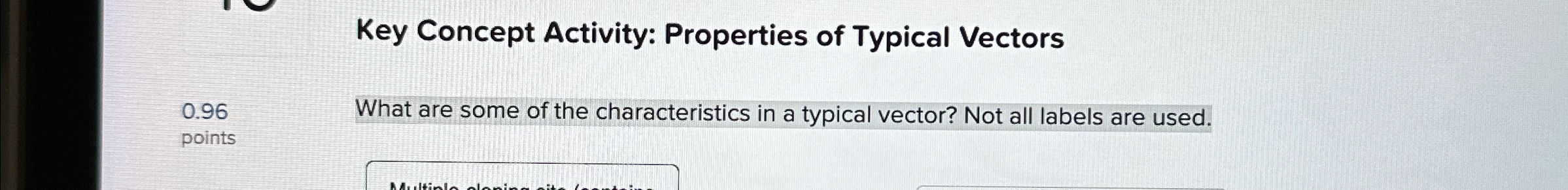 Solved Key Concept Activity: Properties of Typical | Chegg.com