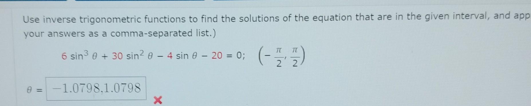 Use inverse trigonometric functions to find the | Chegg.com