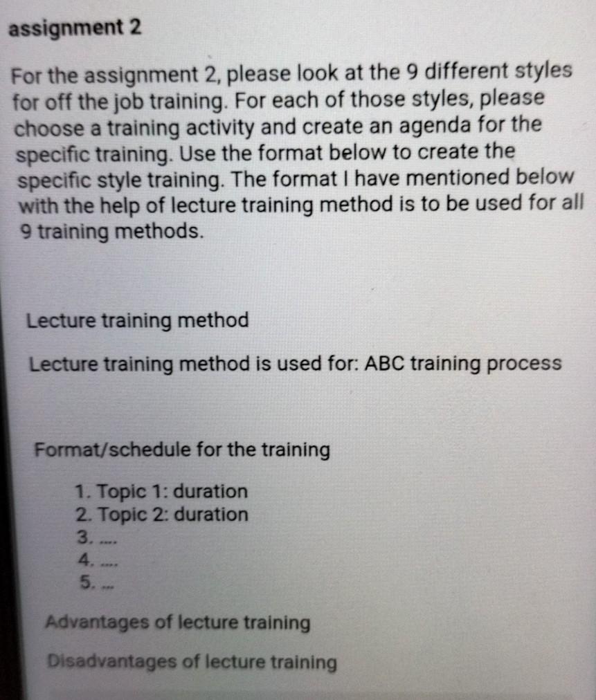 Solved assignment 2 For the assignment 2, please look at the | Chegg.com