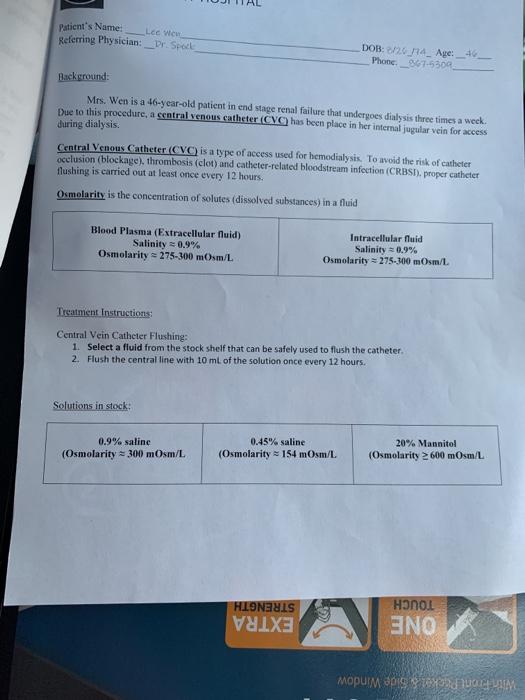 Solved the first phe is the questions and the last 3 pages | Chegg.com
