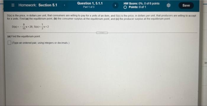 Solved Homework Section 5 1 Question 1 5 1 1 Hw Score