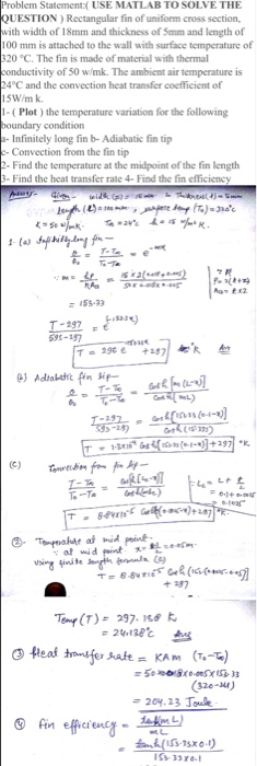 Solved Problem Statement Use Matlab To Solve The Question 9683