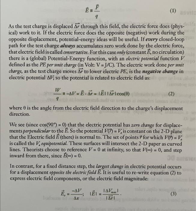 Solved a. Use your Procedure Part II values in Equation 3 to | Chegg.com